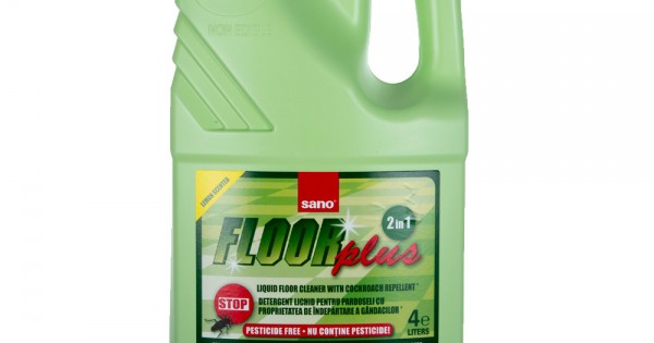 SANO FLOOR PLUS Manual, 4l, detergent pardoseala