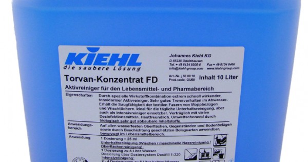 TORVAN CONC FD-Detergent activ pentru zonele alimentare Kiehl