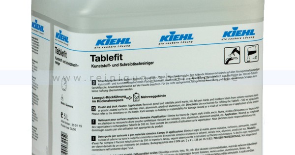 TABLEFIT-Detergent pentru plastic si birou, 5L, Kiehl