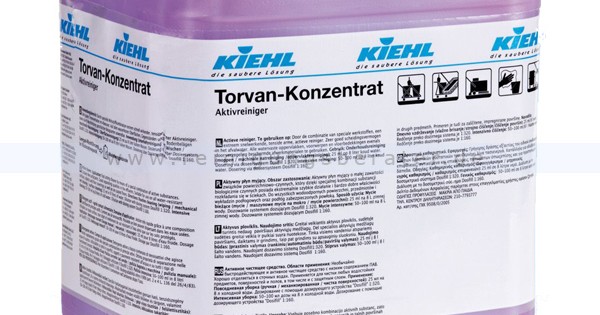 TORVAN CONCENTRATE, 10L, Kiehl- Detergent profesional concentrat activ