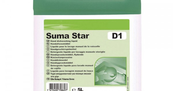 Detergent vase manual SUMA STAR D1, Diversey, 5L