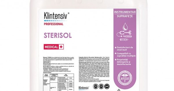 STERISOL™ – Dezinfectant de nivel inalt RTU, 5 litri